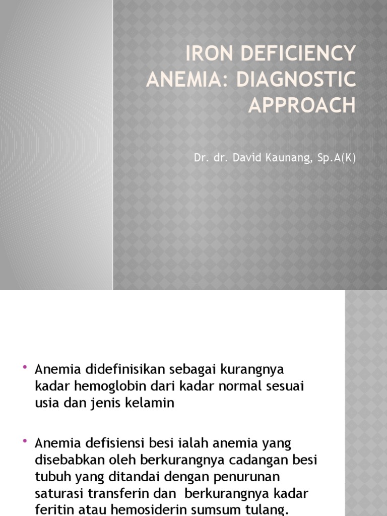 Anemia Defisiensi Besi | PDF