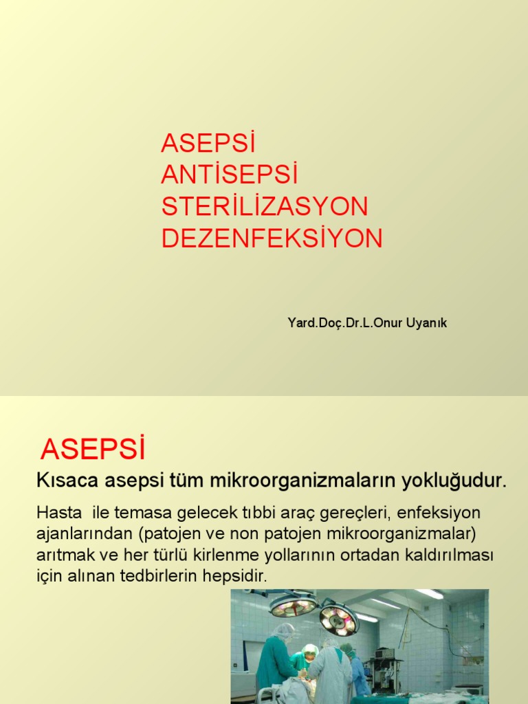 Asepsi 5 | PDF