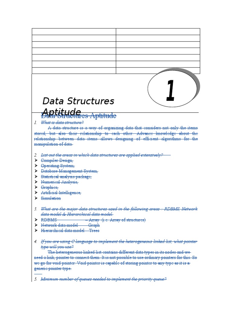 Aptitude 11 | PDF | Pointer (Computer Programming) | Subroutine