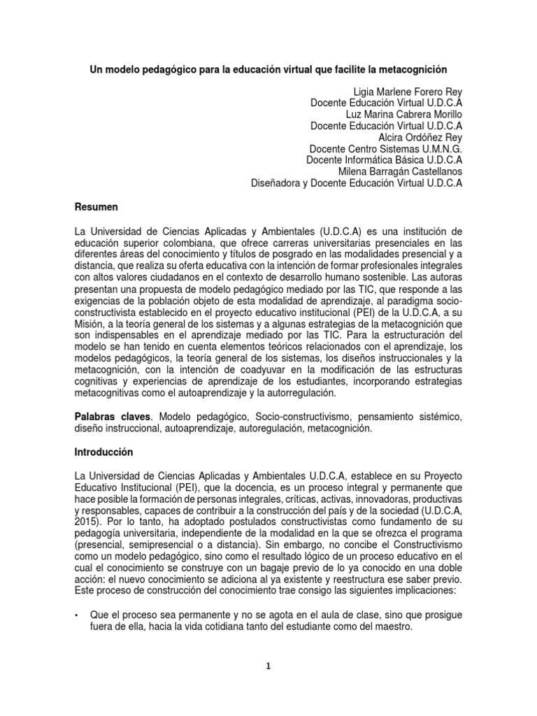 Modelo ADDIE PDF | Descargar gratis PDF | Constructivismo (filosofía de ...