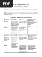 Standard Guidance For Food Consistency | PDF | Desserts | Fruit Preserves