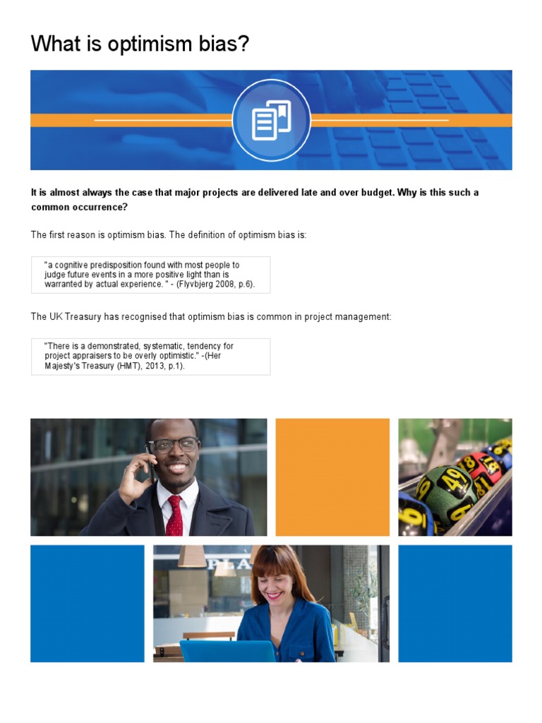What Is Optimism Bias - Coursera | PDF