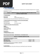 Unleaded Gasoline (Export RON 95) : Safety Data Sheet | PDF | Gasoline ...