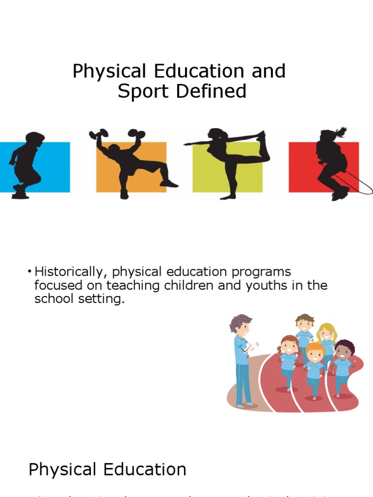 Physical Education and Sport Defined | PDF | Physical Education | Sports
