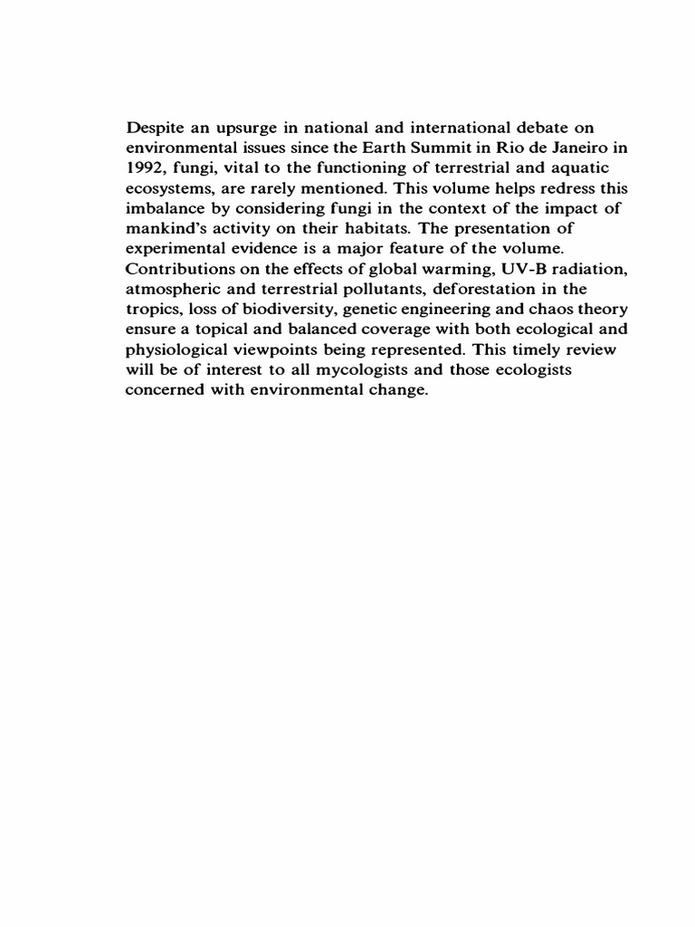 (British Mycological Society Symposia) Juliet C. Frankland, Naresh ...