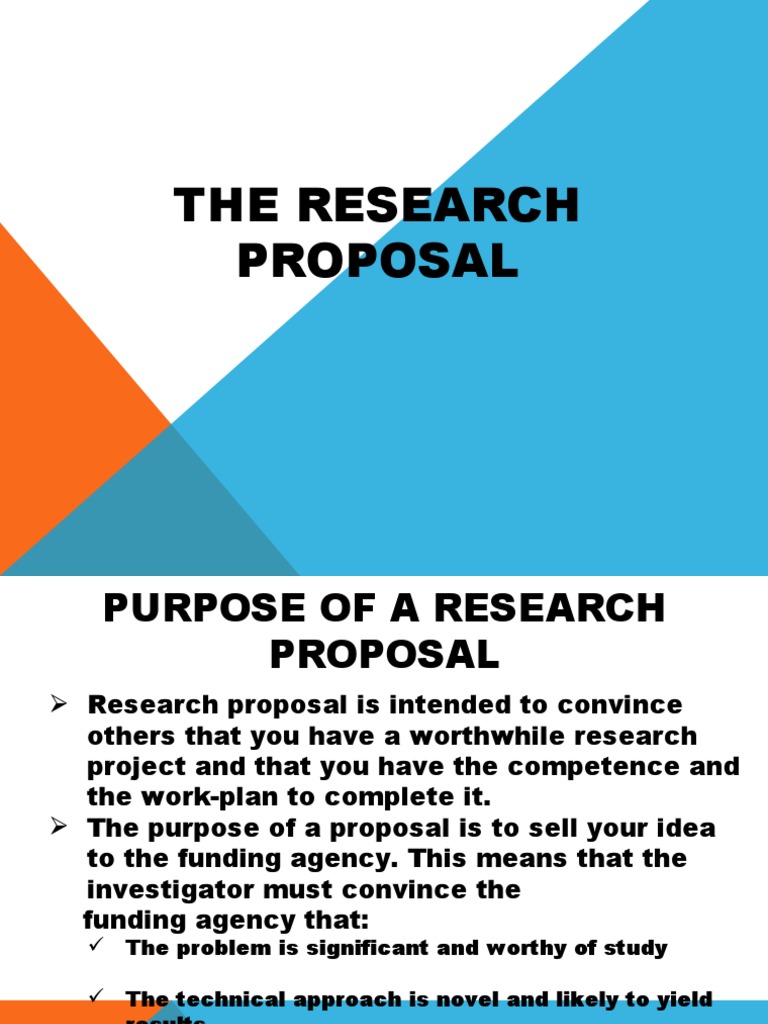 Elements of A Research Proposal | PDF | Argument | Theory