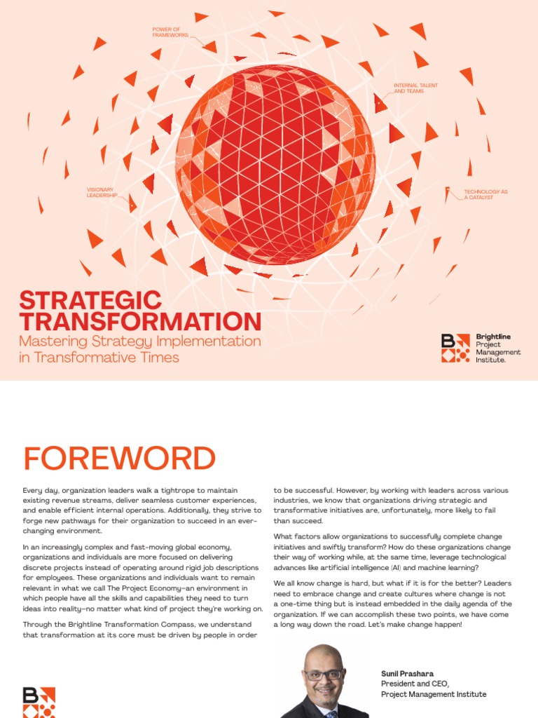 Brightline - Strategic Transformation Report PDF | PDF | Strategic ...