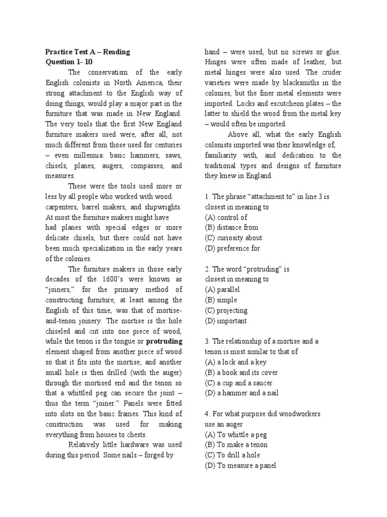 Toefl Reading Practice | PDF | Bone | Fossil