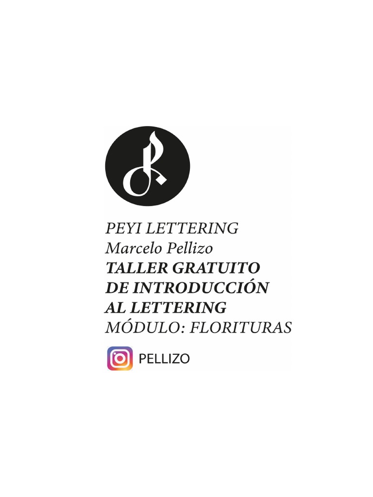 Florituras en Lettering | PDF