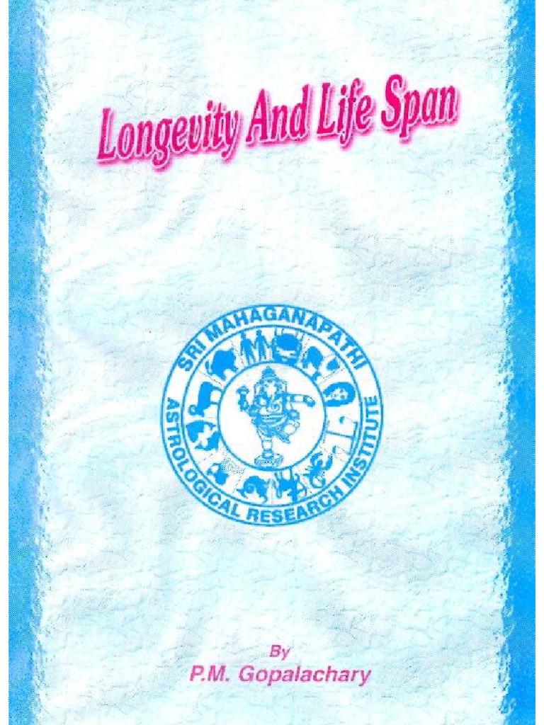 Longevity and Life Span | PDF | Social Science | Religion & Spirituality