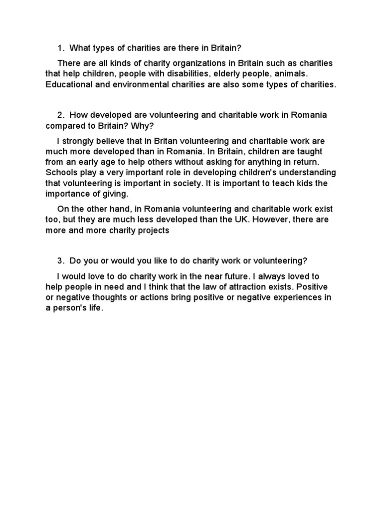 British Charities | PDF