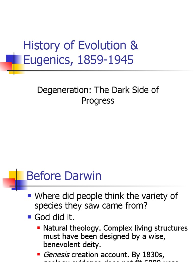 Darwinism Overview | PDF | Natural Selection | Evolution