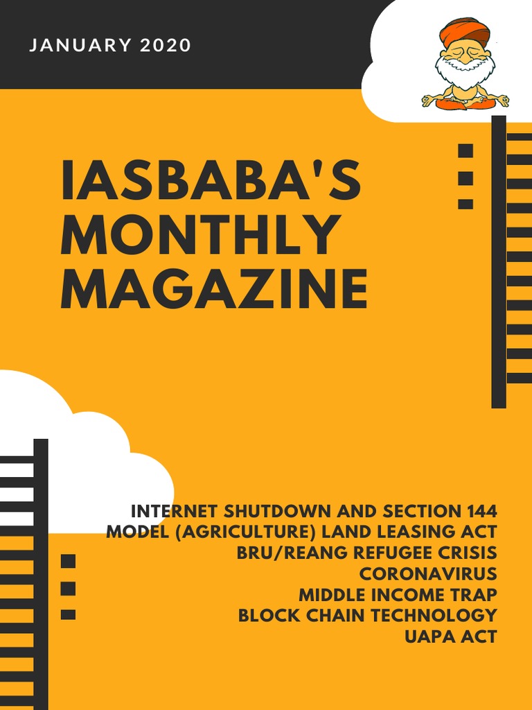 IAS UPSC Current Affairs Magazine JANUARY 2020 IASbaba 1 | PDF | Sikhism IAS UPSC Current Affairs Magazine JANUARY 2020 IASbaba 1 | PDF | Sikhism