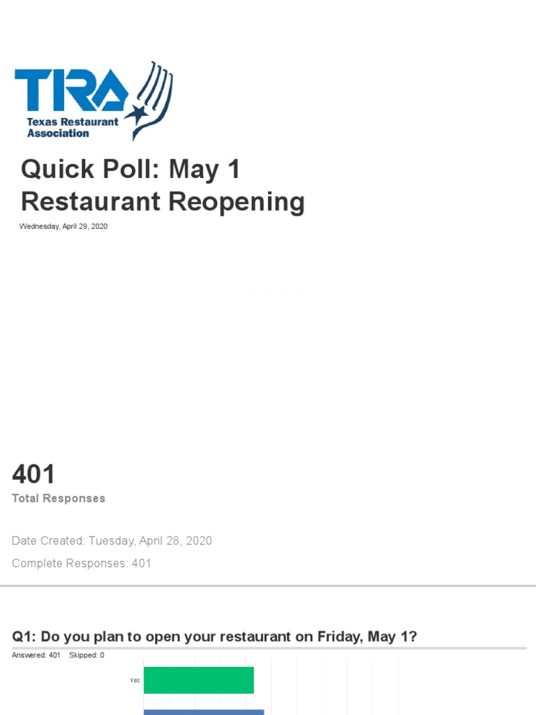 Texas Restaurant Association | PDF