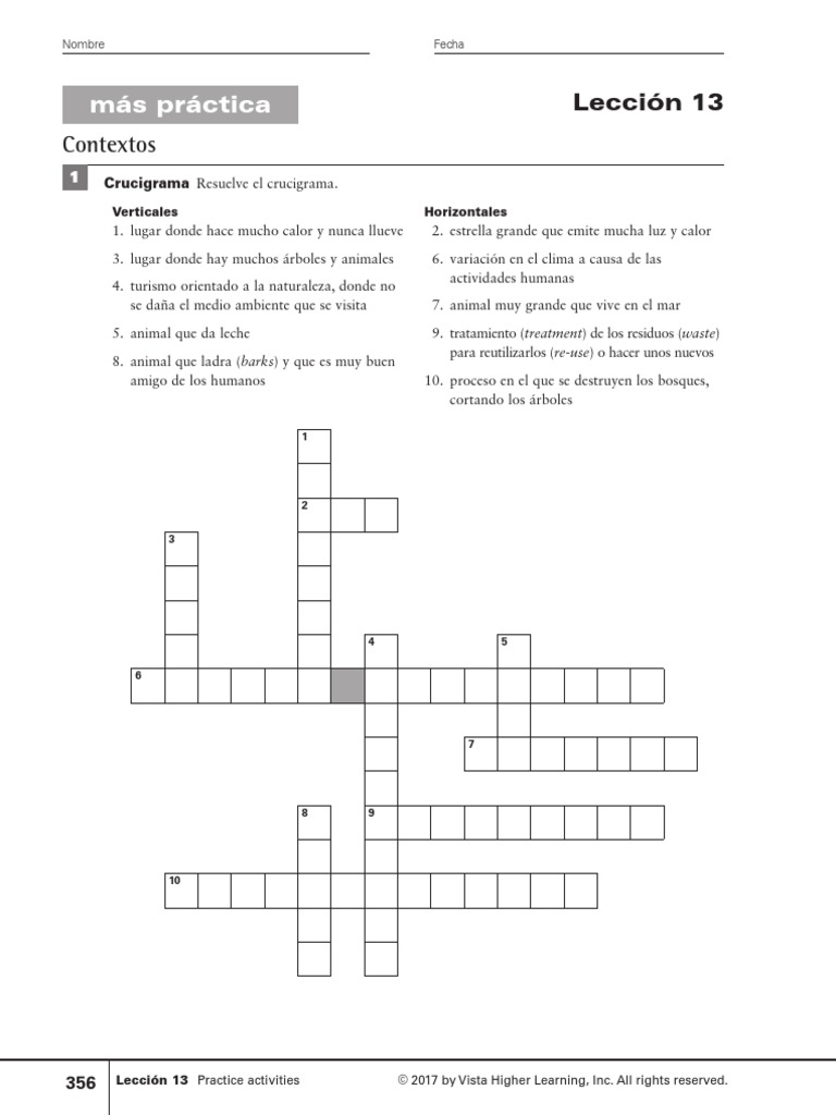 Pan5e l13 Activity Pack Practice Activities | PDF | Los bosques ...