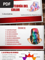 Tablas de Colorimetría para Cabello | PDF | Color | marrón