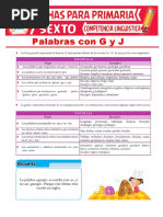 Palabras Terminadas en Ción, Sión, Xión y Cción | PDF | Artes del ...