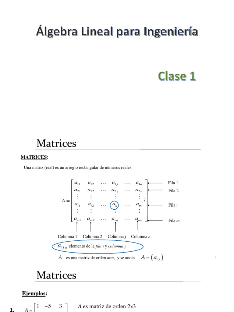Clase1 PDF | PDF | Matriz (Matemáticas) | Criptografía