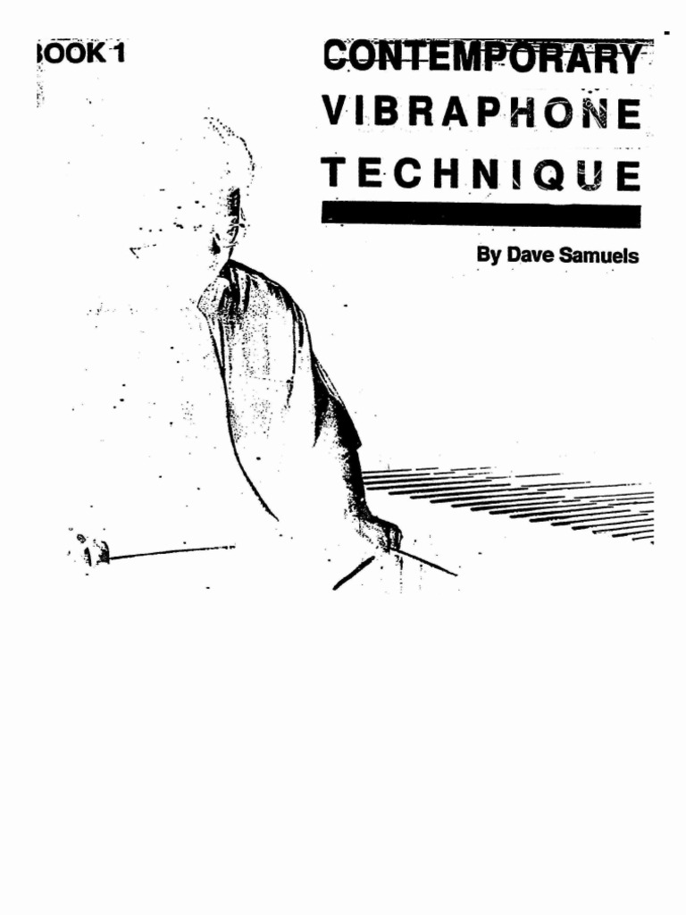 Contemporary Vibraphone Techique Book 1 - Dave Samuels PDF | PDF