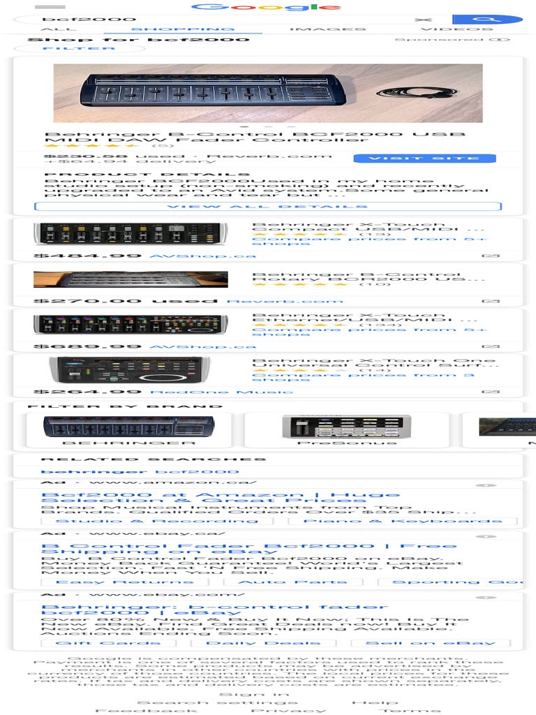 bcf2000 PDF | PDF | E Bay | Business