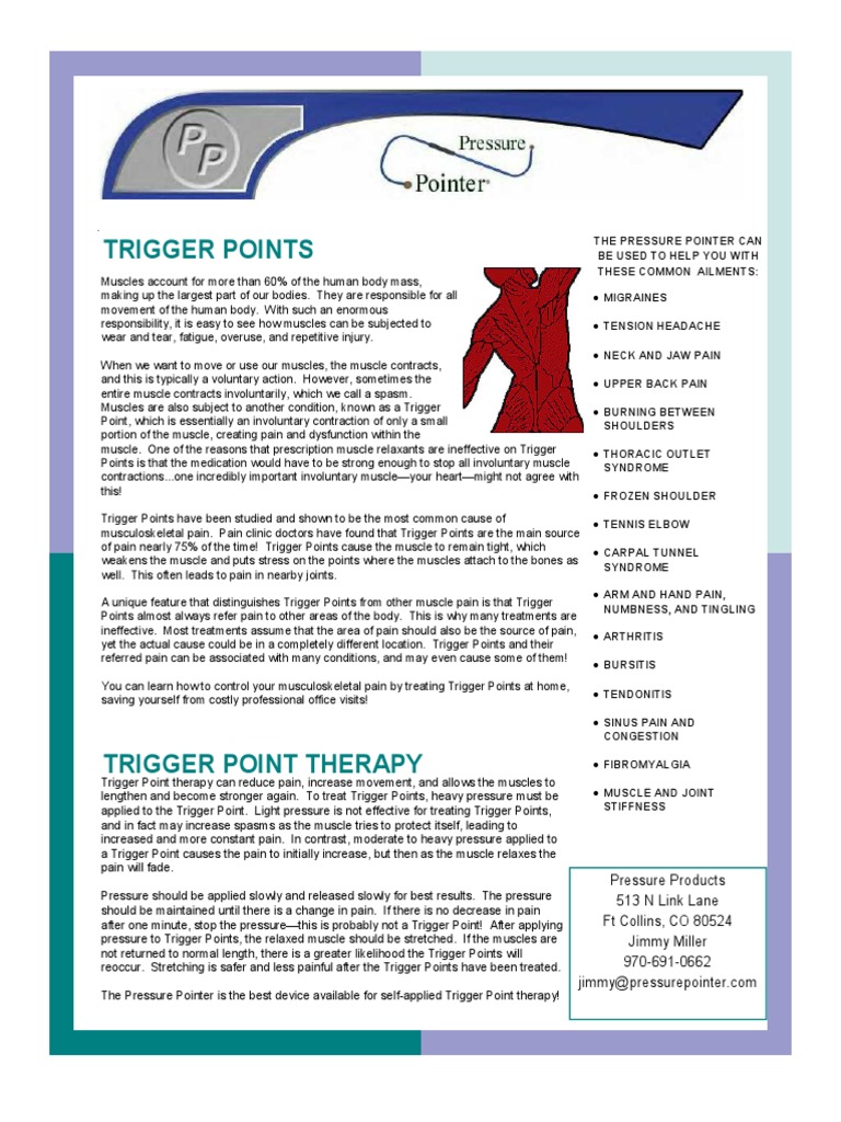 Trigger Point Massage | PDF | Myofascial Trigger Point | Thorax