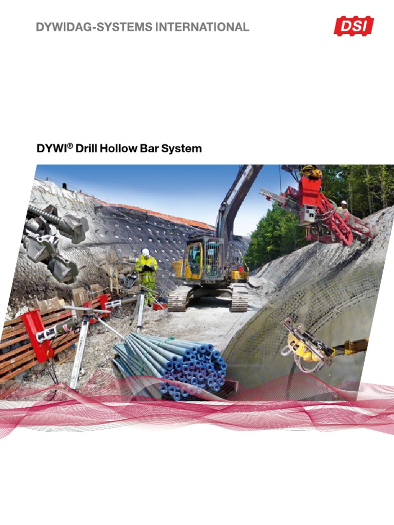 Dywi Drill Hollow Bar System | PDF | Deep Foundation | Galvanization