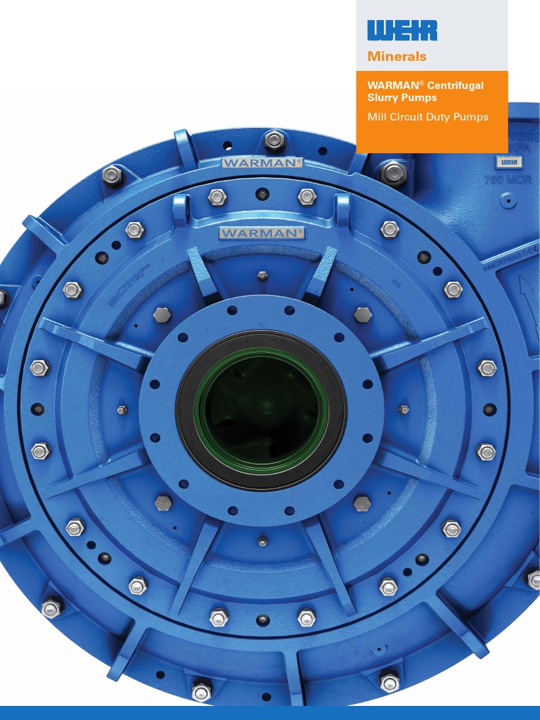 Warman MC Mill Circuit Duty Brochure | PDF | Mill (Grinding) | Pump