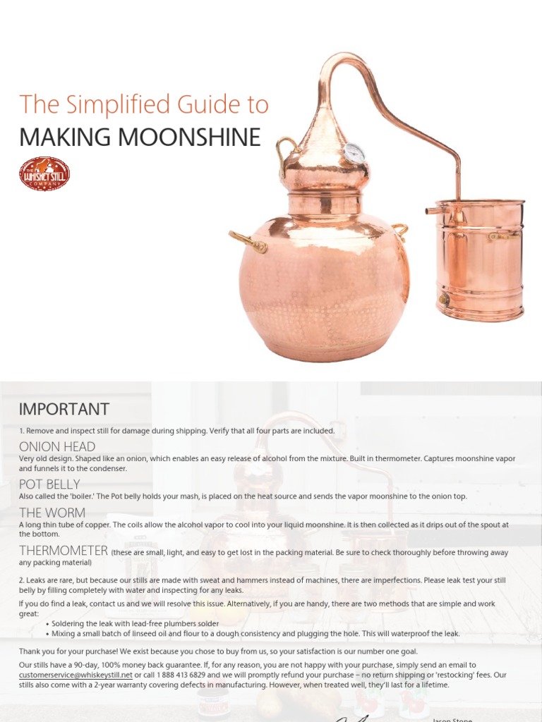 The Simplified Guide To: Making Moonshine | Download Free PDF ...