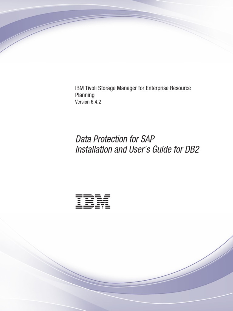 B DP Erp Sap db2 Guide PDF | PDF | Backup | Databases