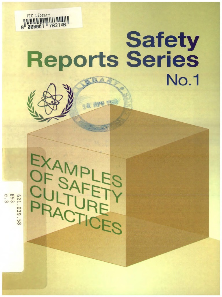 Examples of Safety Culture Practices | PDF | Simulation | International ...