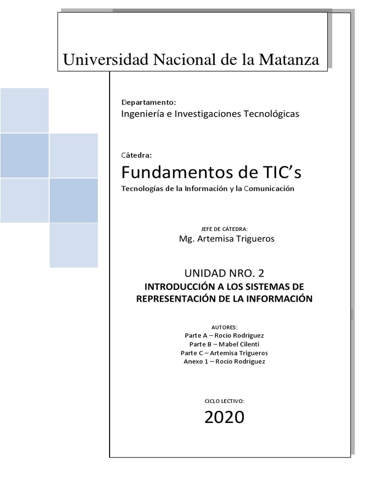 Teoria Unidad 2 PDF | PDF | Poco | Byte