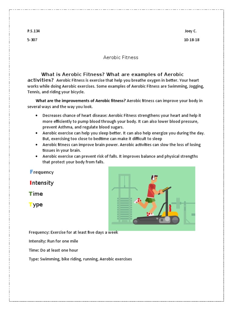 What Is Aerobic Fitness? What Are Examples of Aerobic Activities ...