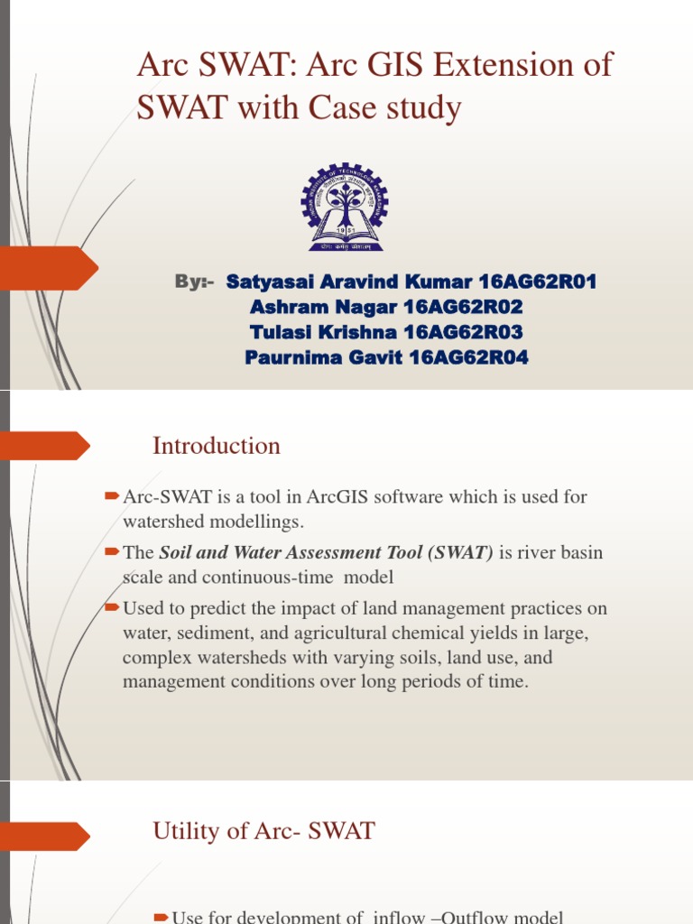 3 Arcswat-190304050750 PDF | PDF | Drainage Basin | Surface Runoff