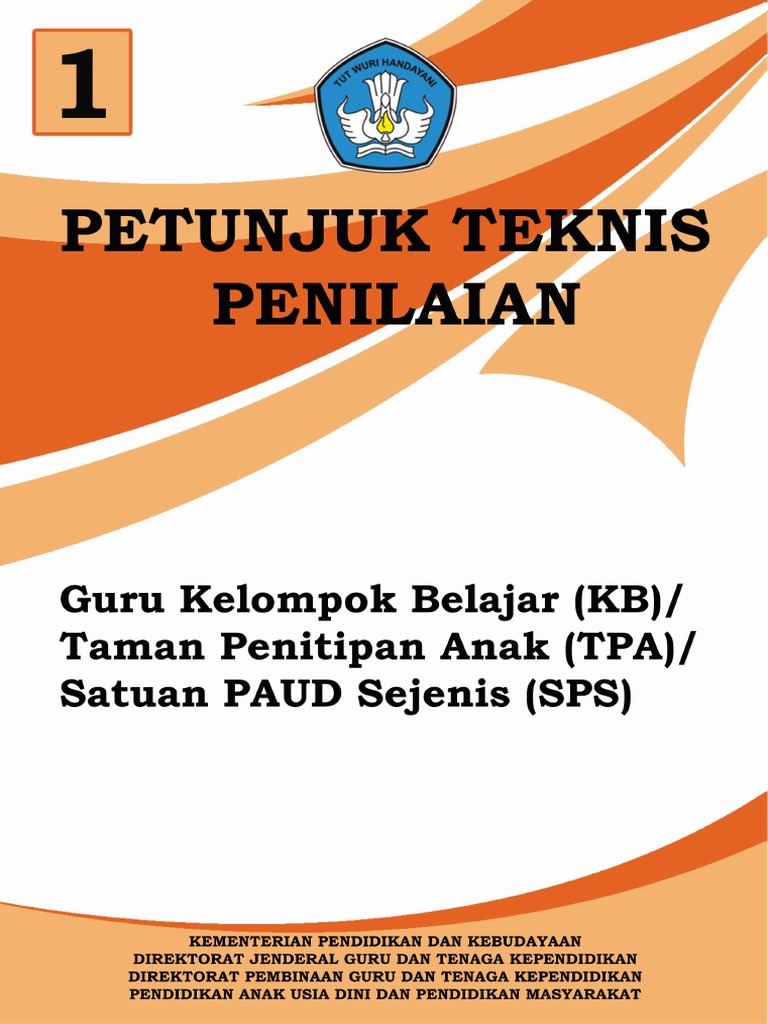 Juknis Penilaian Pendidik Kb-Tpa-Sps | PDF