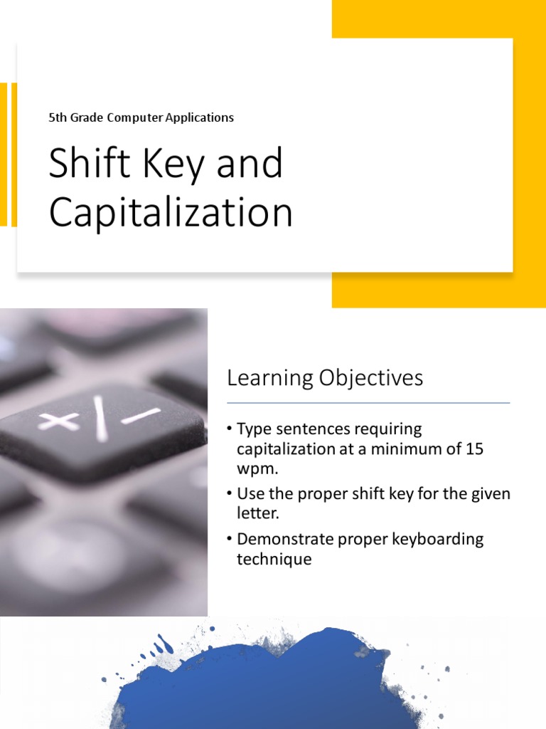 Keyboarding Lesson | PDF