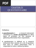 Instruments in Quantitative Research | PDF | Questionnaire | Validity ...