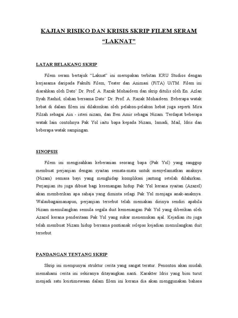 Laknat Script Review | PDF