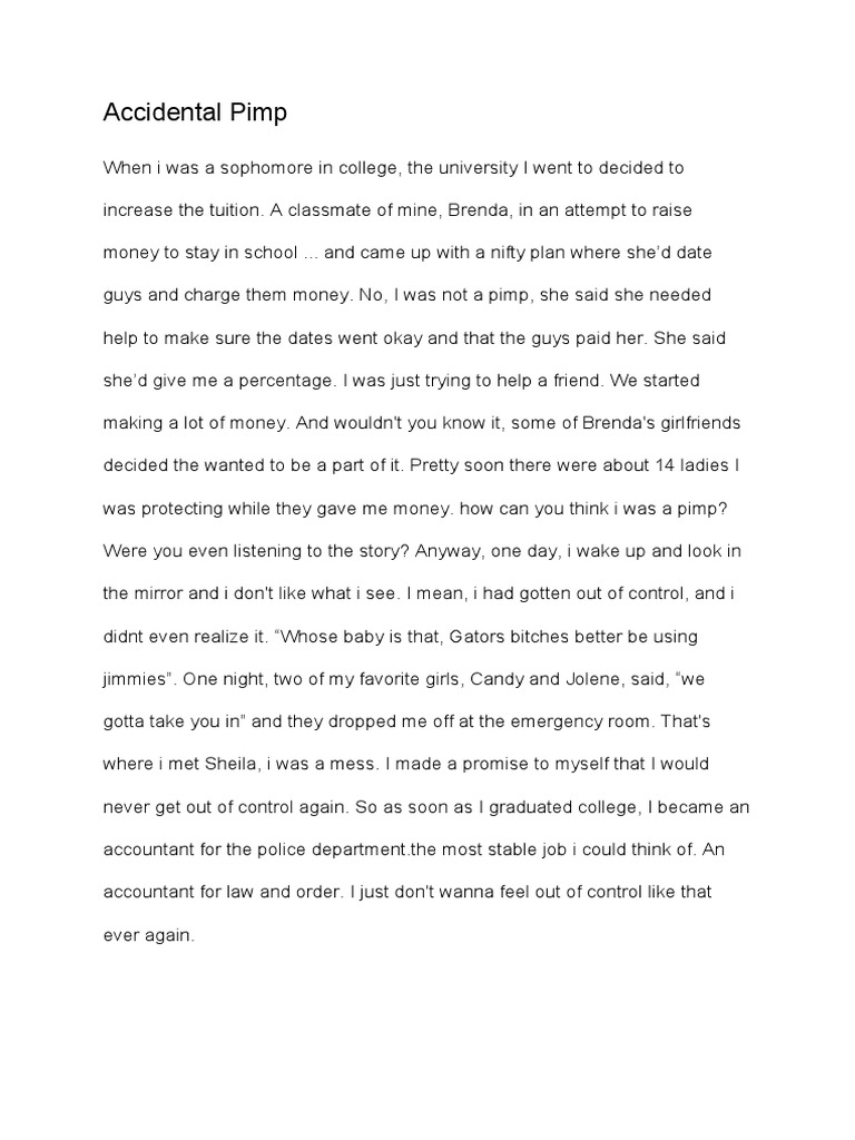 Accidental Pimp | PDF | Wellness