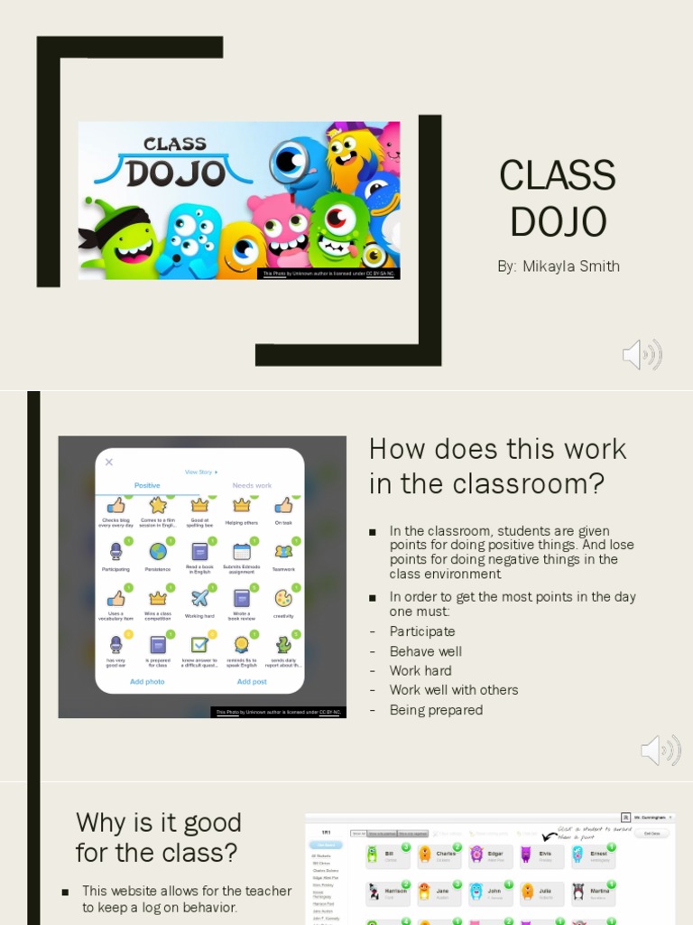 Class Dojo Mikayla Smith Final Powerpoint | PDF | Communication ...