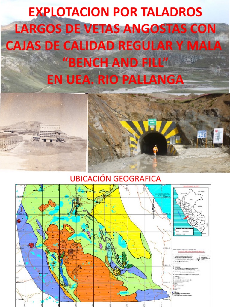 Bench and Fill - Rio Pallanga | PDF | Minerales | Sustancias químicas