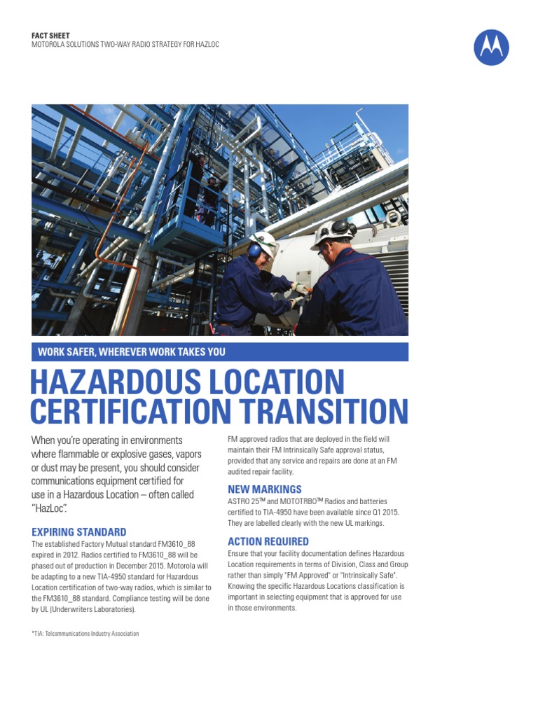 Hazloc Transition Fact Sheet PDF | PDF | Hazards | Safety