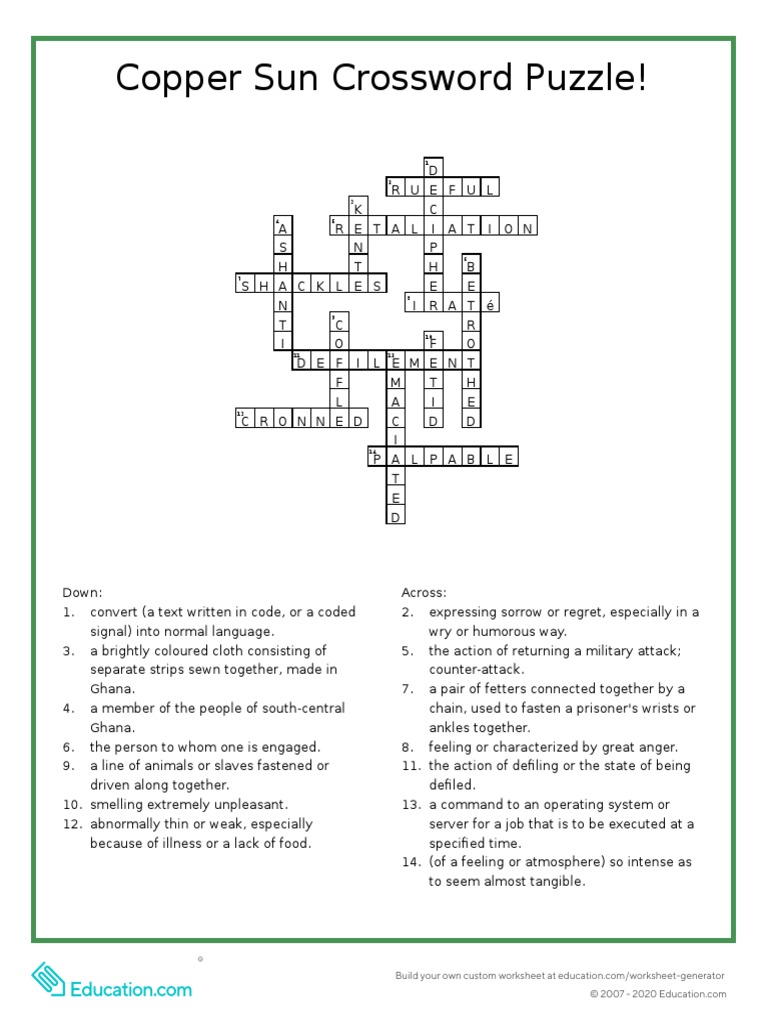 Worksheet Answerkey | PDF