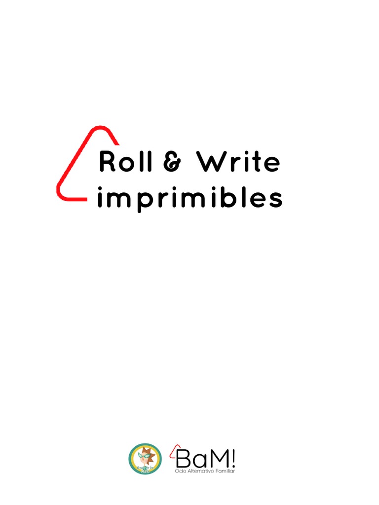 BaM-Roll Write JUEGO | PDF | Ocio
