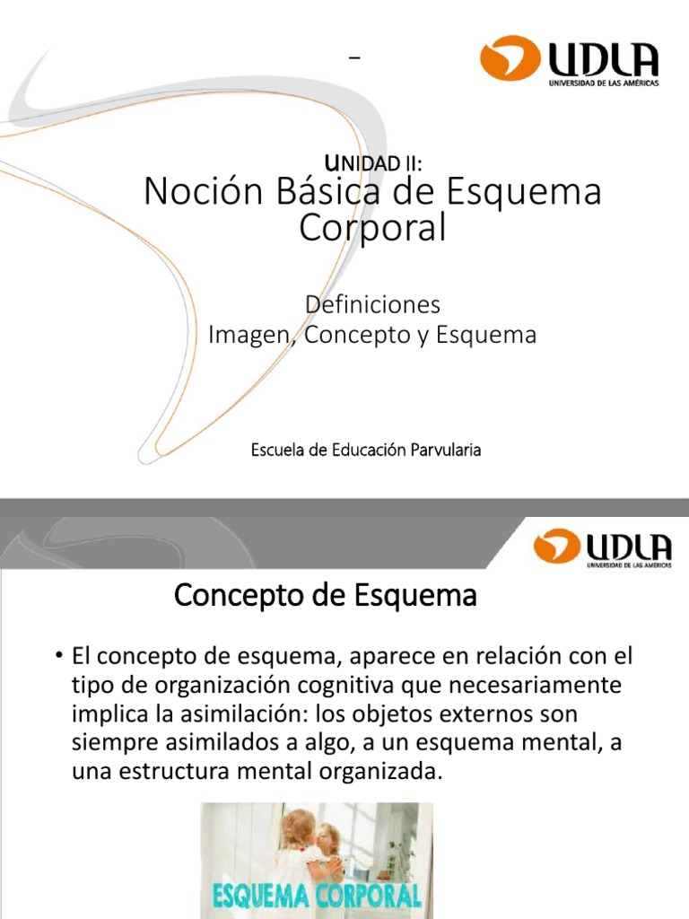 5 Esquema Corporal. Unidad 2 | PDF | Percepción | Concepto