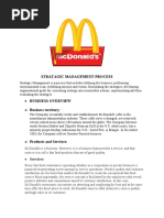 CASE STUDY of Mcdonald | PDF | Mc Donald's | Fast Food Restaurants