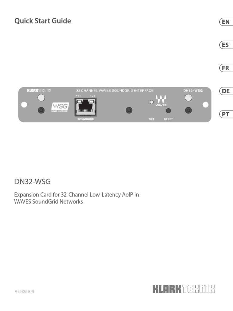 DN32-WSG Quick Start Guide | PDF | Ac Power Plugs And Sockets | Electricity