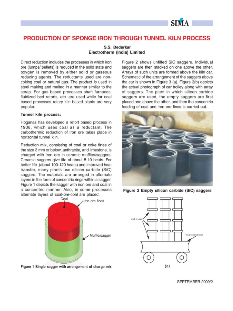 DRI Tunnel Kiln | PDF