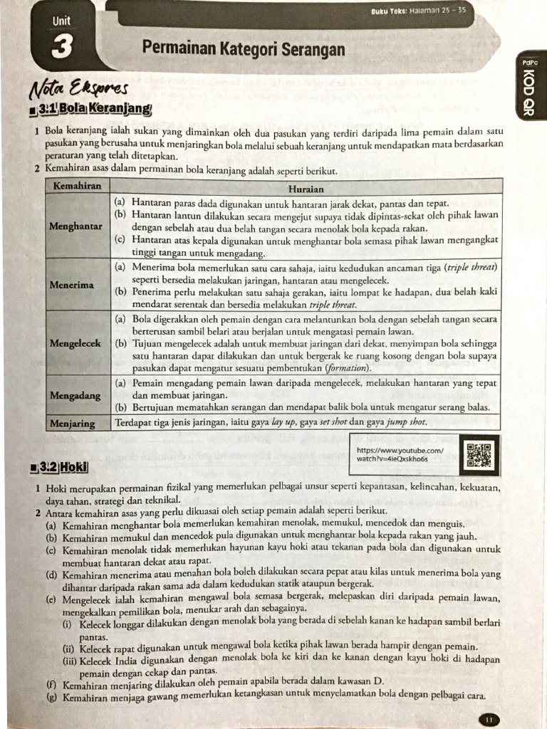 Panduan Dasar Bola Keranjang & Hoki | PDF