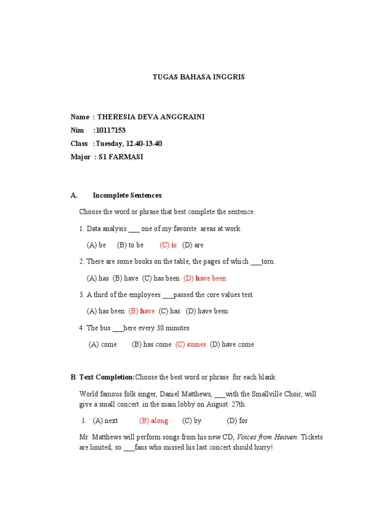 Theresia Deva Anggraini 10117153 | PDF | Business
