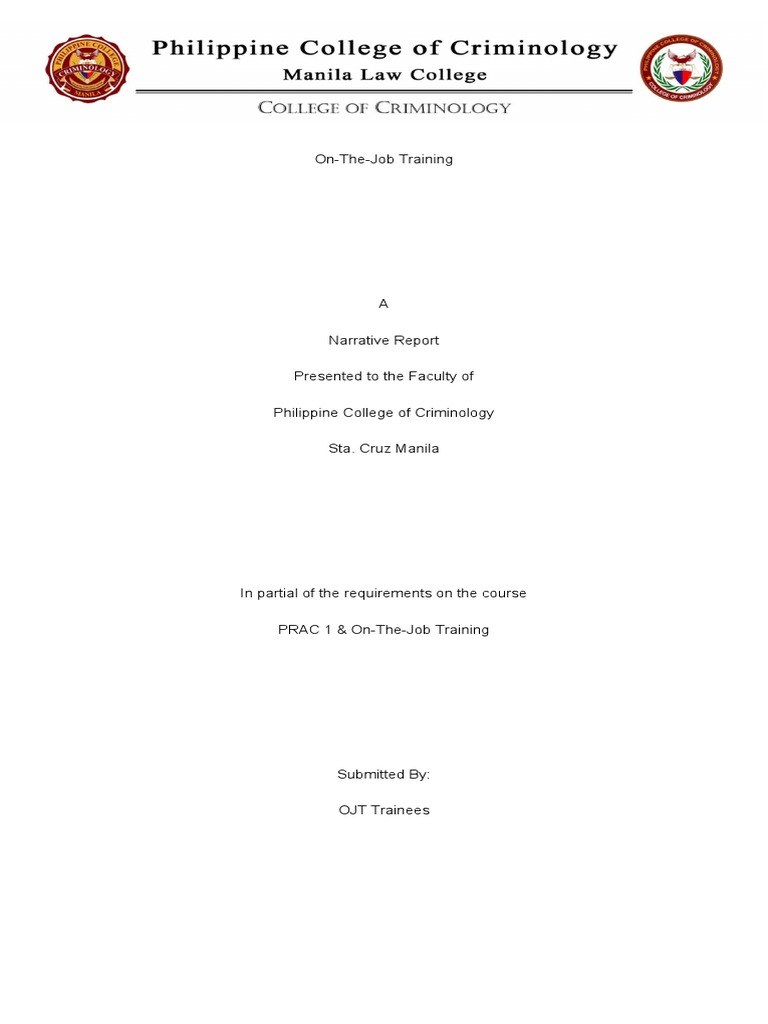 Narrative Report Introduction | PDF | Psychological Concepts | Learning